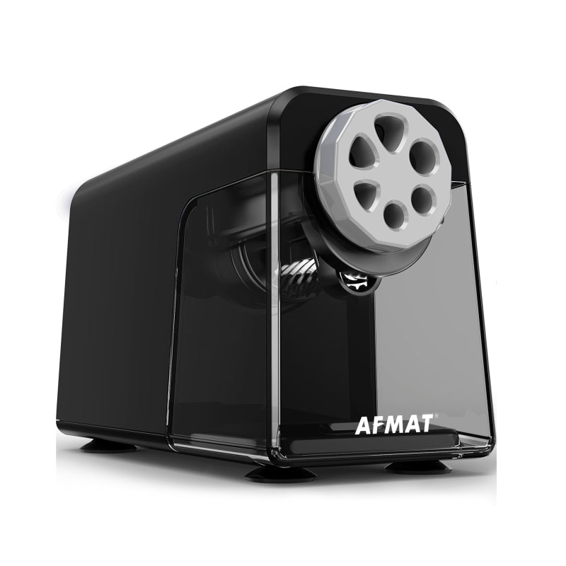 AFMAT 6 Holes Electric Pencil Sharpener Heavy Duty