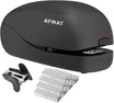 Portable Electric Stapler Desktop, AFMAT Automatic Stapler Heavy Duty-